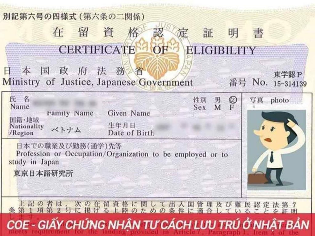 Thủ Tục Xin Visa Nhật Sau Khi Có Tư Cách Lưu Trú 2025